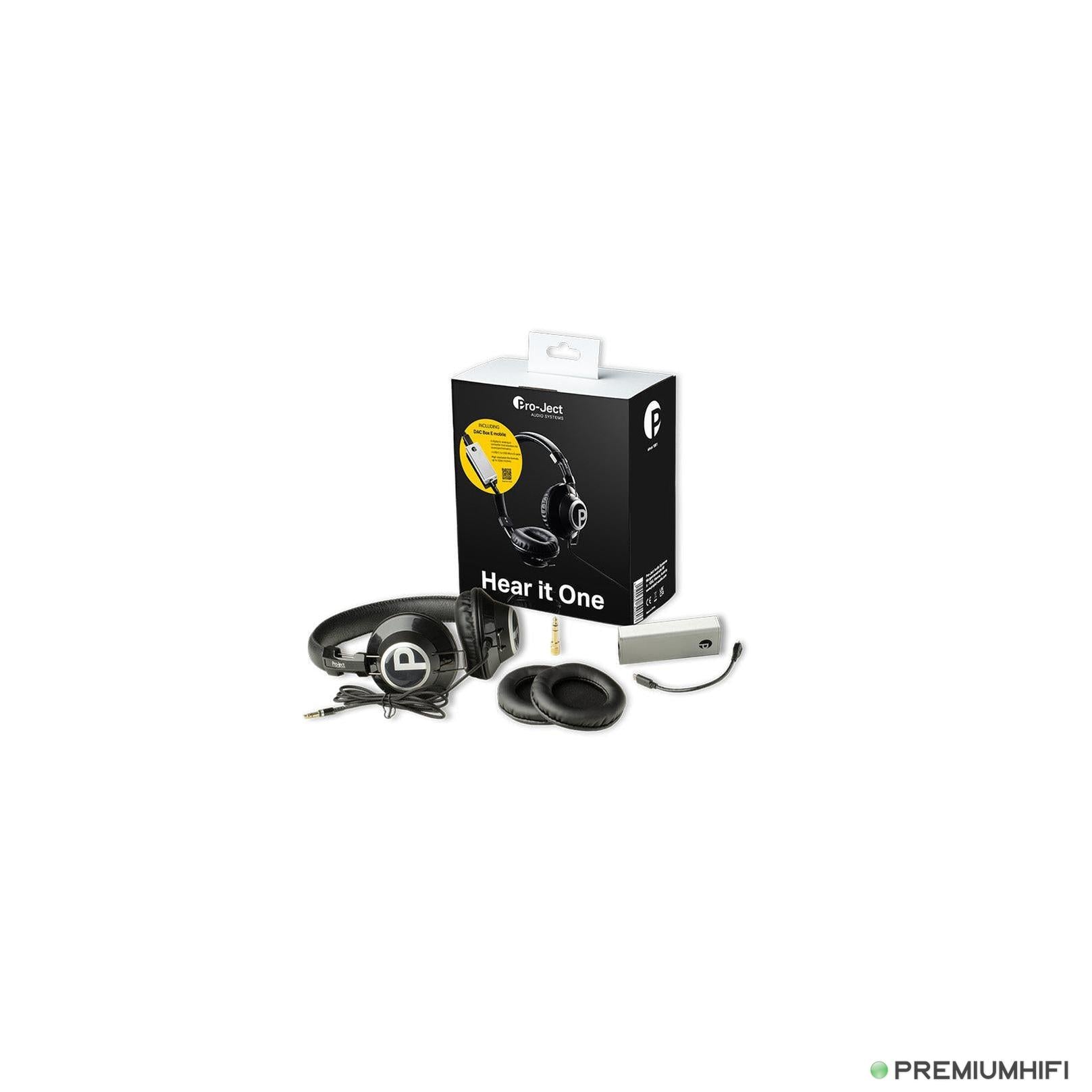 🎶 Pro-Ject HEAR-IT-1 DAC Set 🎺 DAC + wired on-ear headphones – 🟢 ...